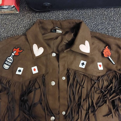 Thunderbolt Iron-on Patch, Lightning Bolt Badge, DIY Embroidery ...