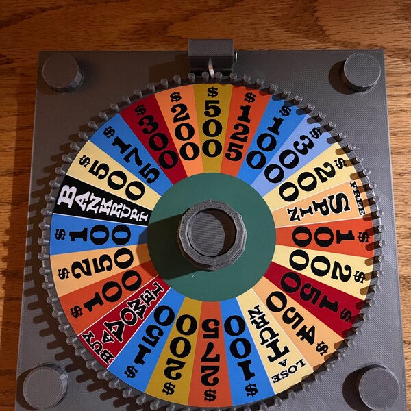 Early 80s Era Wheel of Fortune Board Game Wheel Spinner - Wheel Itself ...