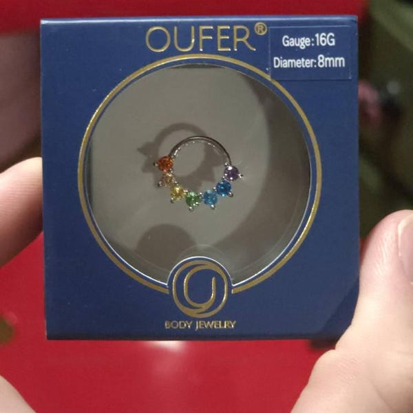 14G Belly Button Clicker/minimalist Navel Jewelry/belly Hoop/hinged ...