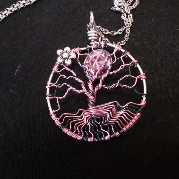 Flora Tree of Life Pendant / Goddess of Flowers / Family Tree / Pagan ...