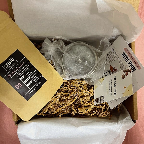 Handmade Ceramic Vietnamese Coffee Filter (phin) + Espresso Cup | Brown ...