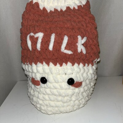 Handmade Crochet Amigurumi Milk Carton Pattern PDF - Etsy