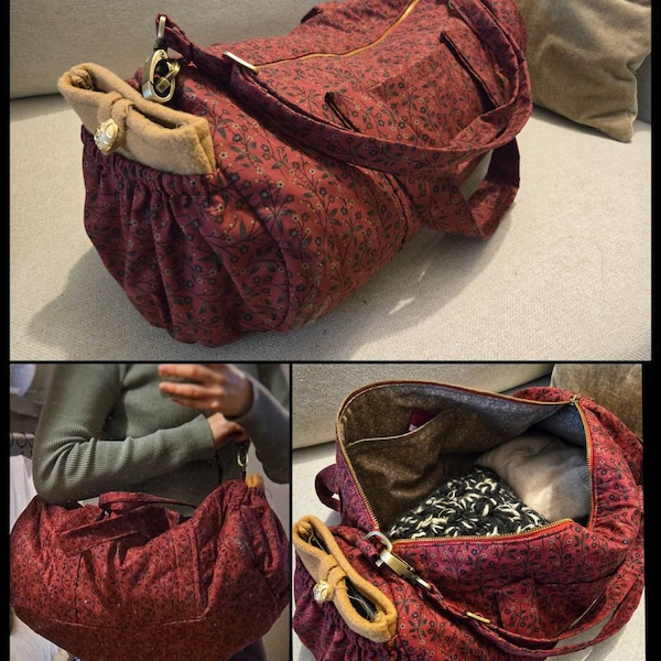 Quilted Kit Bag - DIGITAL PDF PATTERN - Etsy