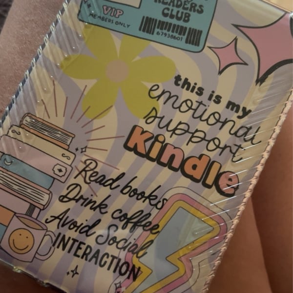 Cute Kindle Insert Printable | Kindle Decorations | E-reader Inserts ...