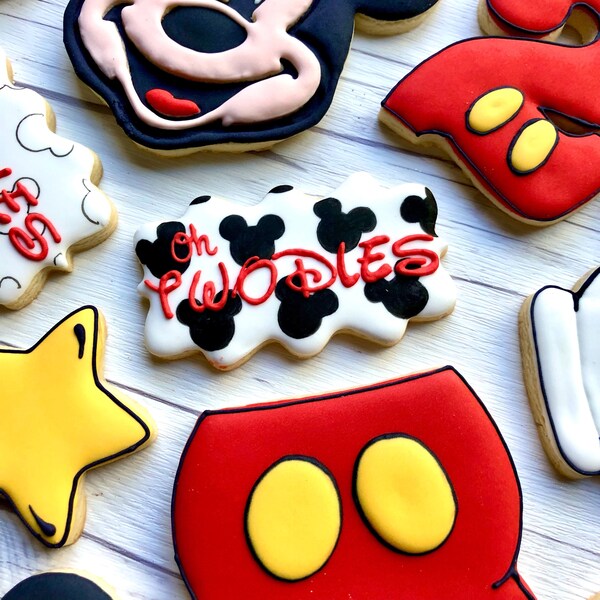 DIY Mouse Head Cookie Pattern Stencil Set Reusable & Multipurpose for ...