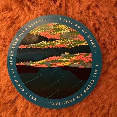 Blue Flame and Howl's Moving Castle Quote Sticker Fire Demon, Calcifer ...