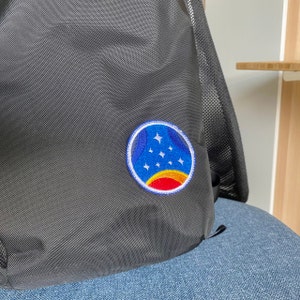 EMBROIDERED Name Tag Patches Custom Name Tag Iron on & - Etsy