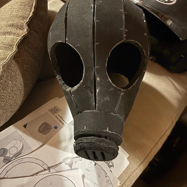 Owl Mask: DIY Printable EVA Foam Mask Pattern for Cosplay, Scalable PDF ...