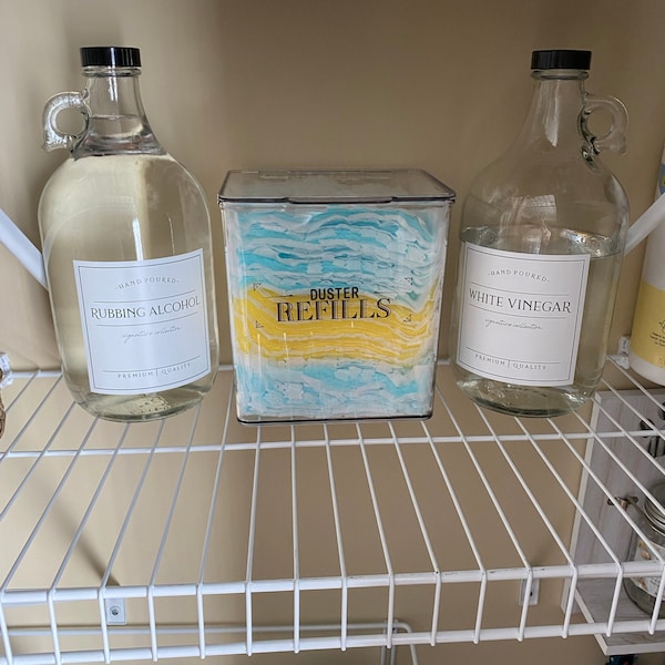 4 Inch Custom Labels - Design Your Own Label - Waterproof Vinyl Labels ...