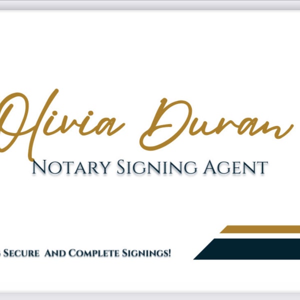 Notary Public Marketing Flyer Template: Canva Design (instant Download ...