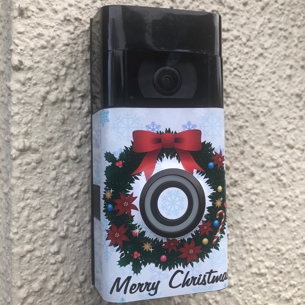 Ring Doorbell Christmas Sticker for Ring Doorbell 2, Ring Doorbell 2nd ...