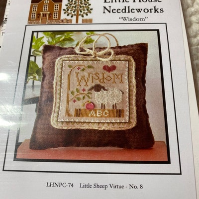 Wisdom Little Sheep Virtues by Little House Needleworks Counted Cross ...