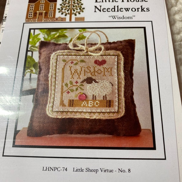Wisdom - Little Sheep Virtues by Little House Needleworks Counted Cross ...