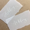 29 Lb. Vellum Paper Translucent / Transparent / Clear / Frosted Paper 8 ...