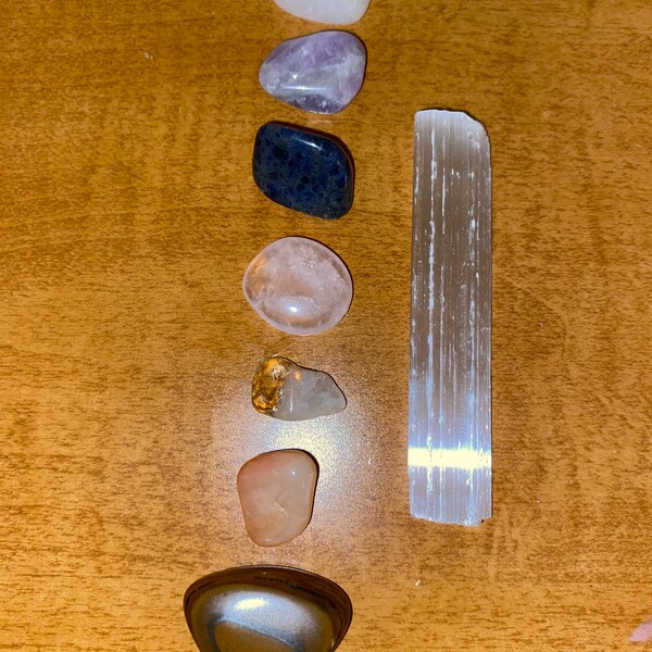 Mini Chakra Bag, Small Chakra Set, Beginners Chakra Set, Crystal Gift ...