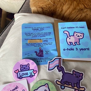 Cat Meme Vinyl Sticker Set 10 Funny Waterproof Stickers - Etsy UK