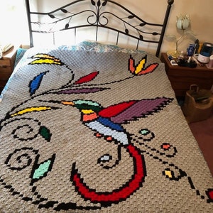 Buck and Doe Crochet Graph c2c, Mini C2c, Sc, Hdc, Dc, Tss, Cross ...