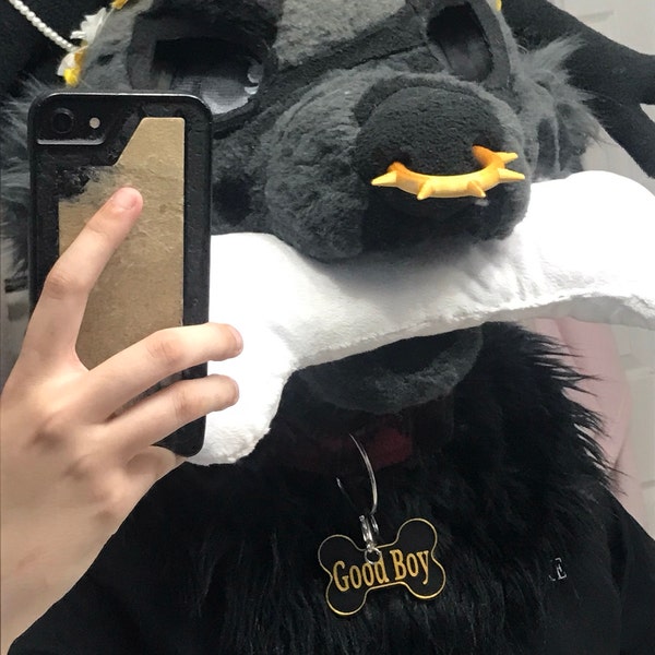 3D Printed Tag | Fursuit Tag | Custom Tag | Name Tag | Bone Tag ...