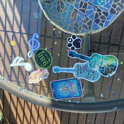 The Reader Sticker: Tarot Card Skeleton the Reader Tarot - Etsy