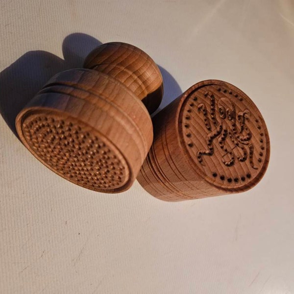 Octopus Corzetti Pasta Stamp Made in Fine Beech Wood From the Tuscan ...