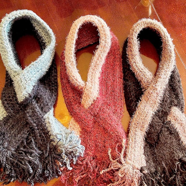 Soft Hug Interlace Scarf - Crochet Pattern Only - Etsy