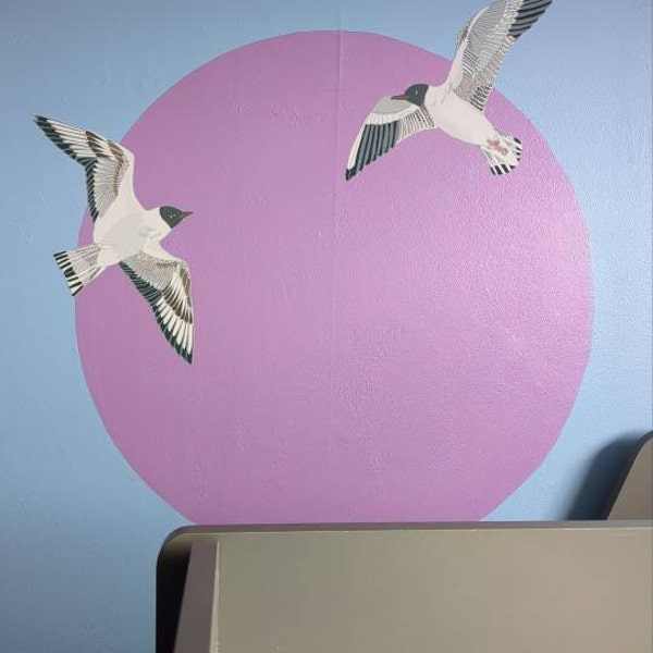 Robin Wall Decal, Robin Wall Sticker, Robin Wall Stickers, Robin Wall ...