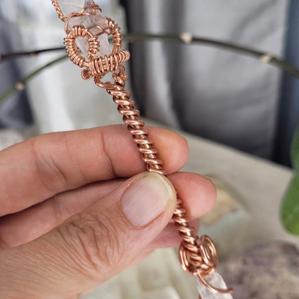 Fairy Garden Electroculture Coils set of 4, Miniature Crystal and ...