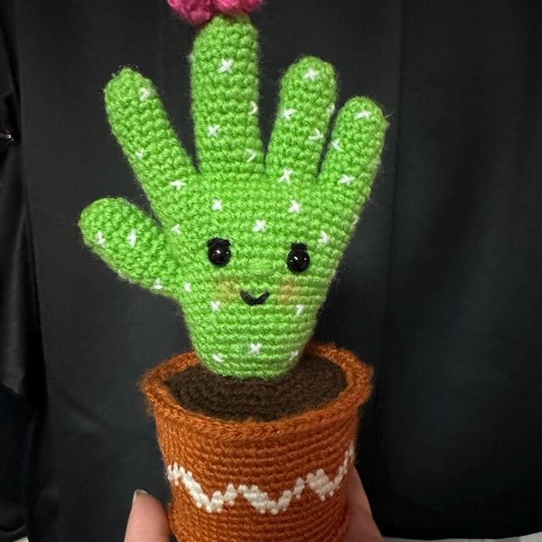 Cactus Hand CROCHET PATTERN / Amigurumi Cactus PDF English Pattern ...