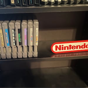 Nintendo Family Computer Logo Fridge Magnet/shelf Display Retro 80s ...