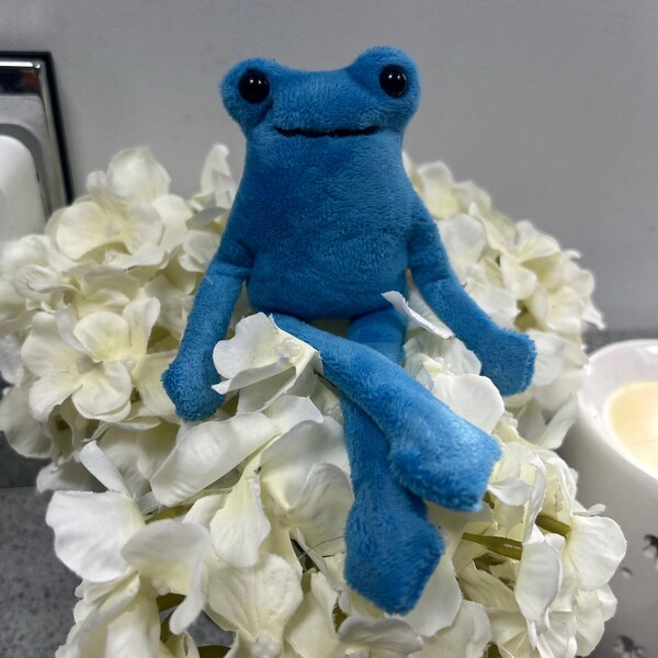 Cute Frog Pdf Pattern Leggy Frog Sewing Tutorial Stuffed Frog Pattern ...