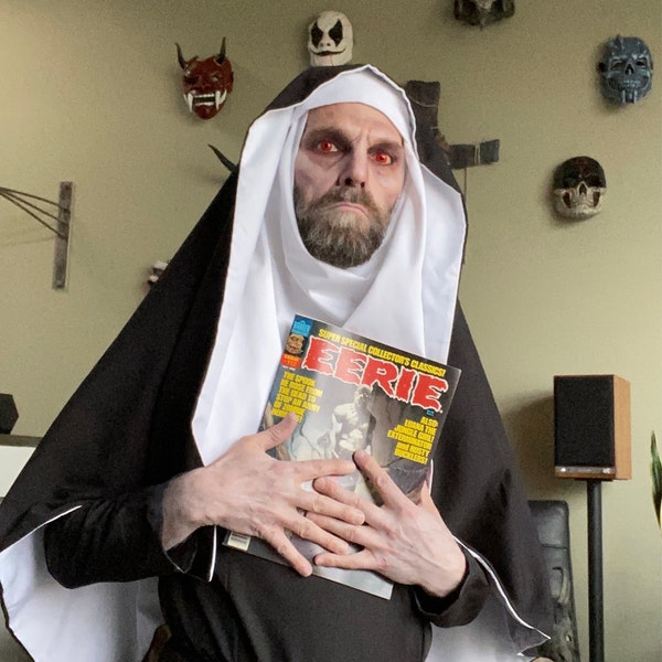 Custom Made Nun Costume-sister of Sin Inspired -medieval Habit, Garment ...