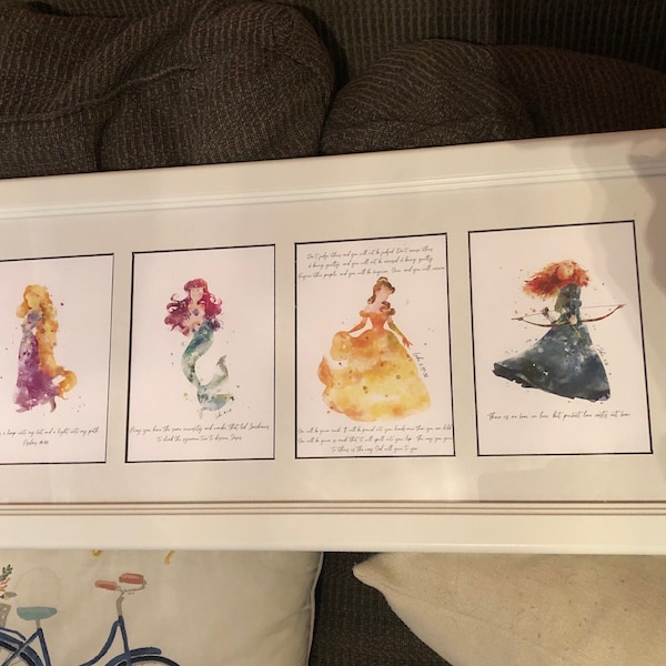 Merida Art Merida Print Watercolor Painting Princess Brave Merida ...