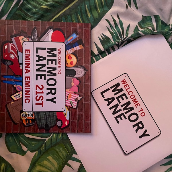 Personalised 21st Birthday Memory Lane Book UK Edition, Milestone ...