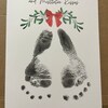 Happy Father's Day Personalised Footprint Rocket Card: DIY Handmade ...