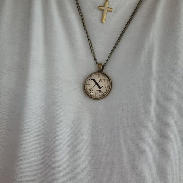 SIGIL of NITIKA Necklace/keyring, Money Amulet, Talisman for Riches ...