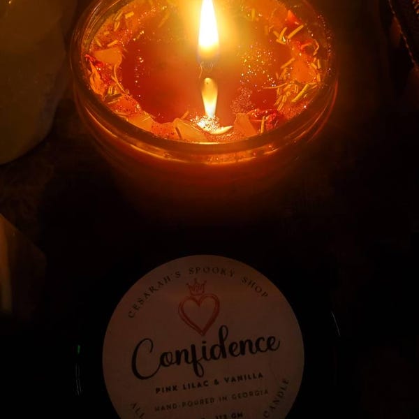 Forest Witch Candle | Cottagecore Decor | Witchy Decor | Witchy Crystal ...