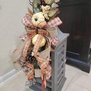 Fall Square Wreath, Wreath for Fall, Rustic Fall Wreath, Fall Decor ...