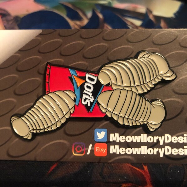 Giant Isopod Chip Enamel Pin - Etsy