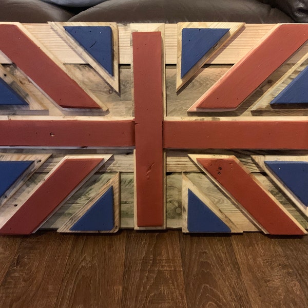 Union Jack Wall-art - Etsy UK