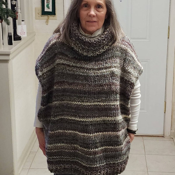 Knitting Pattern - Azel Pullover (2, 3/4, 5/7, 8/10, 11/13, 14/16, Adult S/M, Adult L/XL Sizes ...