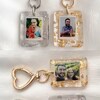 Personalized Photo Heart Keychain customize W/your Photo, Resin Photo ...