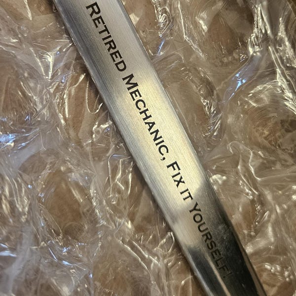 Engraved Wrench, Custom Engraved Text or Logo, Personalized Design ...