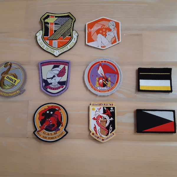 Ace Combat Inspired, Grabacr Squadron, Military Morale Patch ...