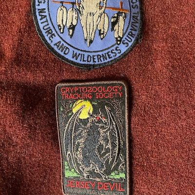Jersey Devil Patch Cryptozoology Tracking Society - Etsy