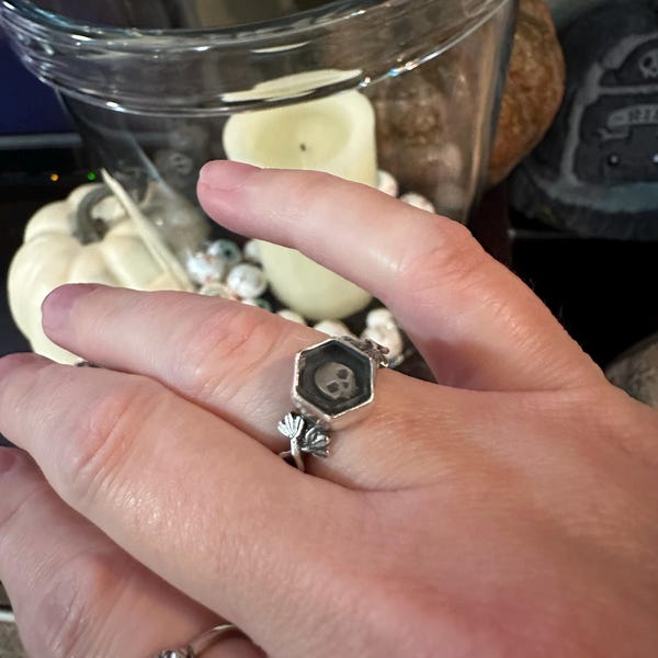 Datura Moonflower Necklace- Sterling Silver Handmade Metalsmith Jewelry ...