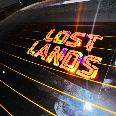 Lost Lands Decal / Sticker Lost Lands Car Decal Lost Lands Bumper ...