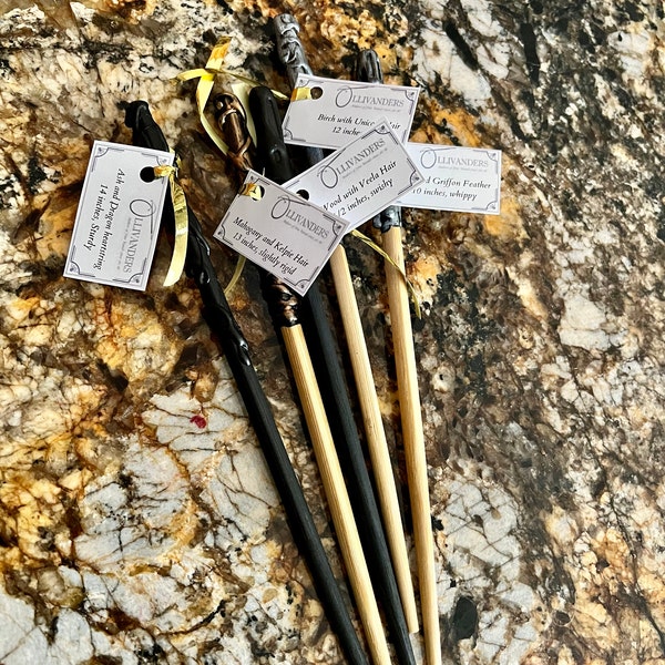 Character Inspired Wands - Replica Magic Wands - Cosplay - Witch ...