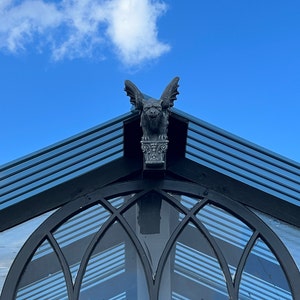 Celtic Mobius Cranes, 9 in 22 Cm, Medieval Stone Sculpture, Gothic ...