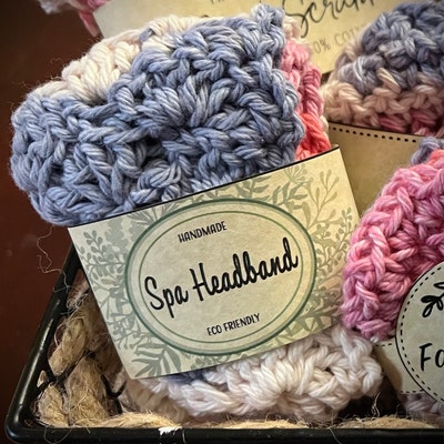 PRINTABLE Scrunchies TEMPLATE Display Card Scrunchie Label Tag ...