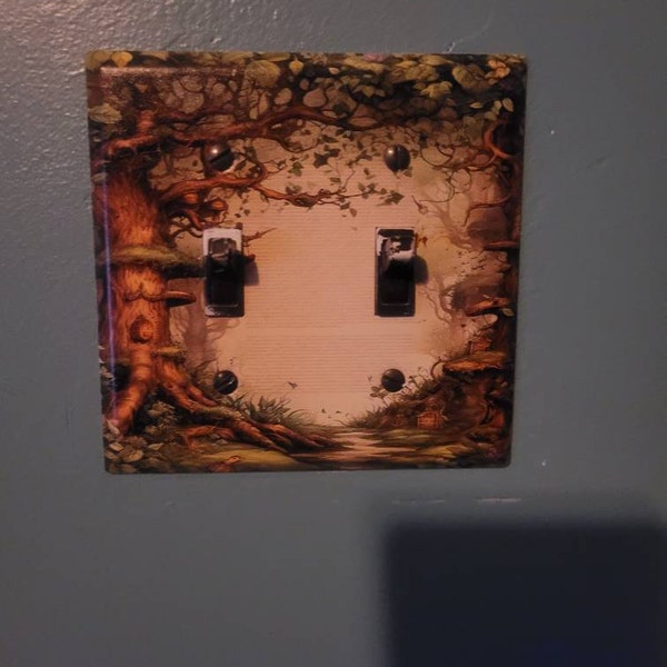 Metal Light Switch Cover, Light Switch Plate, Outlet Cover, Wall Plate ...